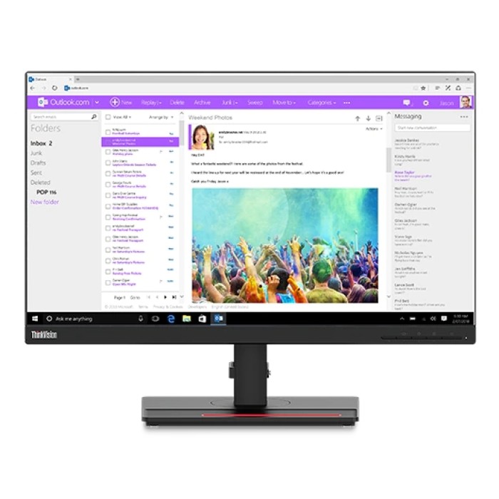 Монитор Lenovo ThinkVision T24i-2L 23.8" за 319 лв. | ID - 102509